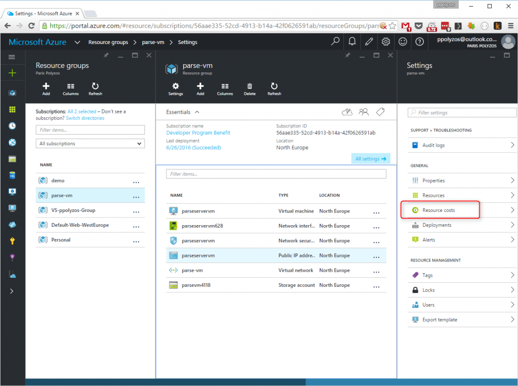 Start with Parse Server on Azure (Virtual Machine) – Paris Polyzos' blog