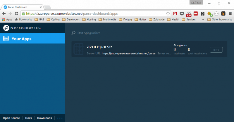 Start with Parse Server on Azure (Managed Services) – Paris Polyzos' blog Start with Parse Server on Azure (Managed Services) – Paris Polyzos' blog