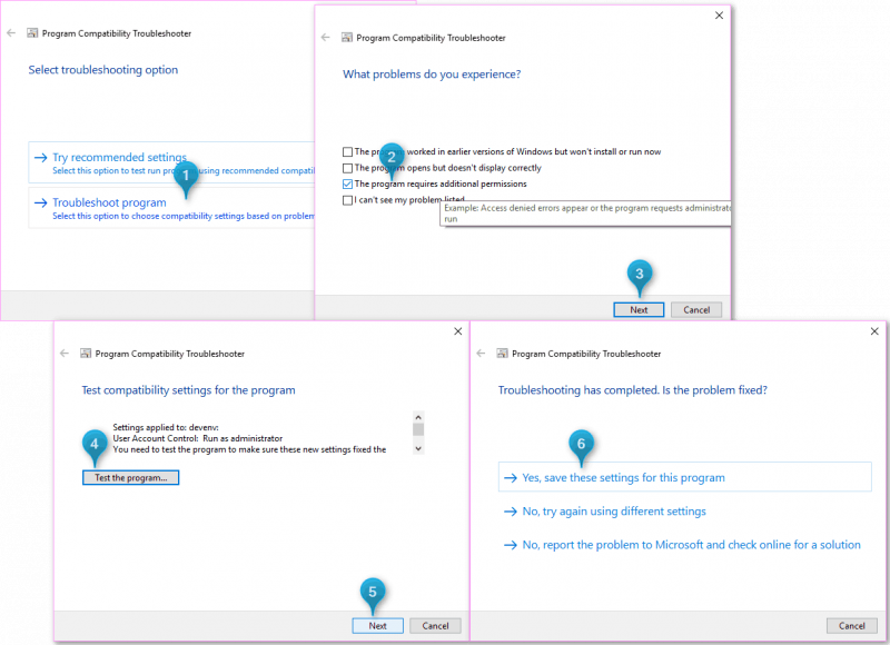 Always run Visual Studio as Administrator – Paris Polyzos' blog